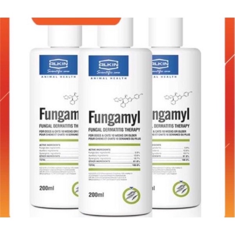 [Sản Phẩm Chính Hãng] Sữa Tắm nấm, ghẻ Alkin Fungamyl, Dermatic 200ml | Shopee Việt Nam