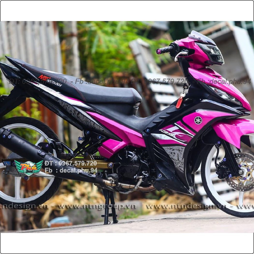 Tem Rời Exciter 135 Lc hồng đen (J) | Shopee Việt Nam