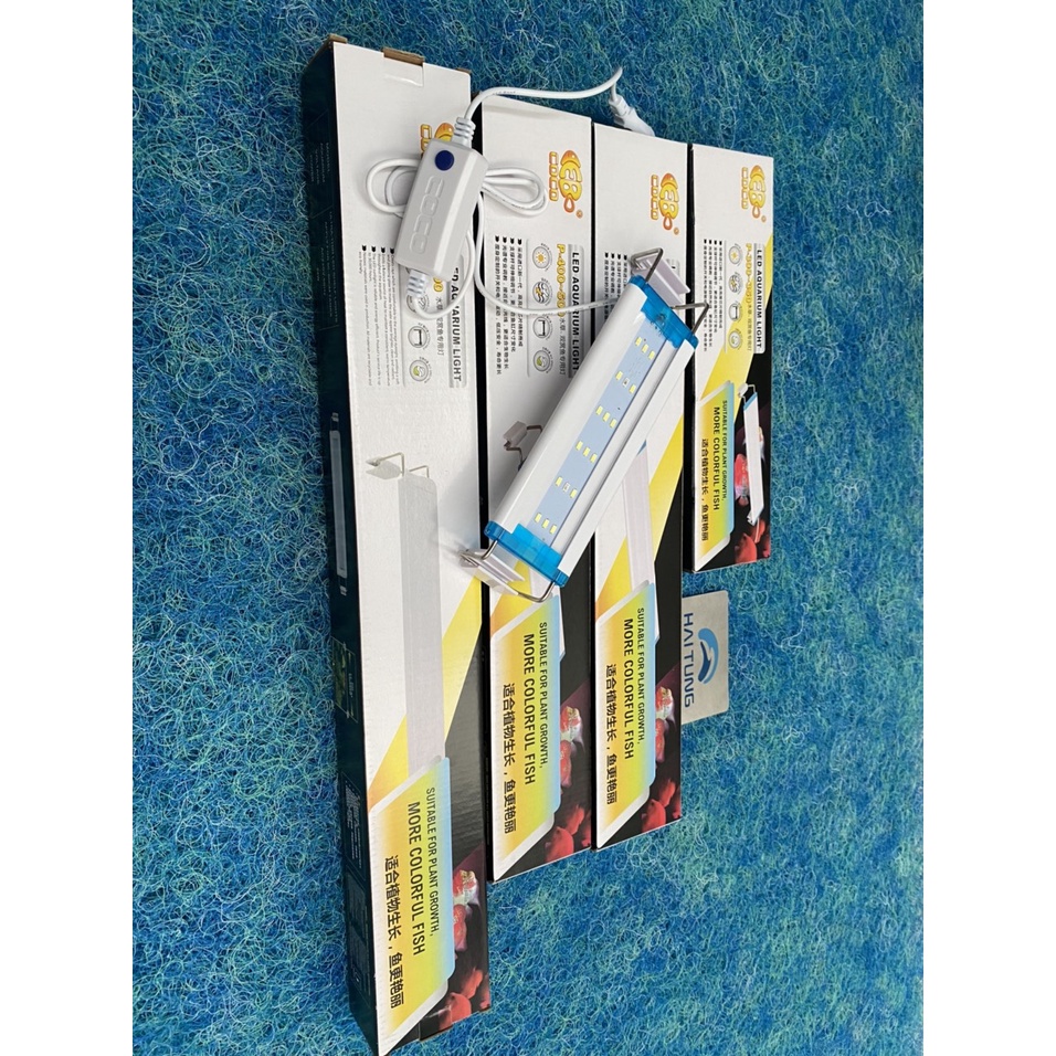 Đèn Led COCO Aquarium Light ánh sáng trắng điểm mắt led xanh RGB 300s ...