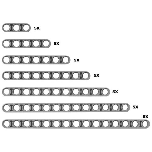 Linh phụ kiện Lego Technic Mindstorms Education NXT 35 chiếc Dark ...