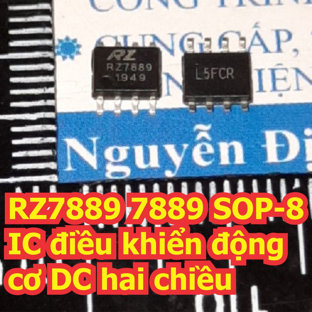 2 con RZ7889 7889 SOP-8 IC điều khiển động cơ DC hai chiều kde6707 ...