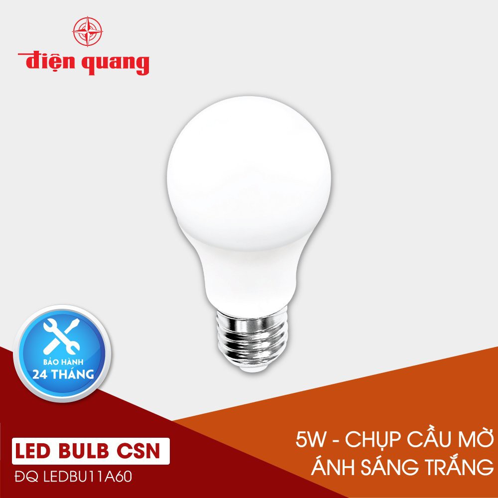 Đèn LED Bulb Điện Quang 5W ( Bảo Hành 2 Năm ) | Shopee Việt Nam