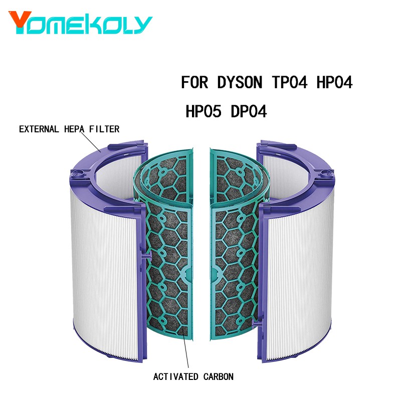 Phụ Kiện Lọc Không Khí Bằng Carbon TP04 Hp0404 Tp05 Cho Dyson Air ...