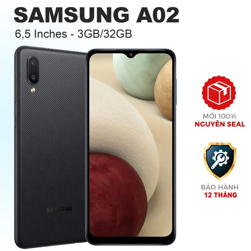 Điện thoại SAMSUNG Galaxy A02 (3GB/32GB) Chính hãng mới 100% Có Tiếng ...