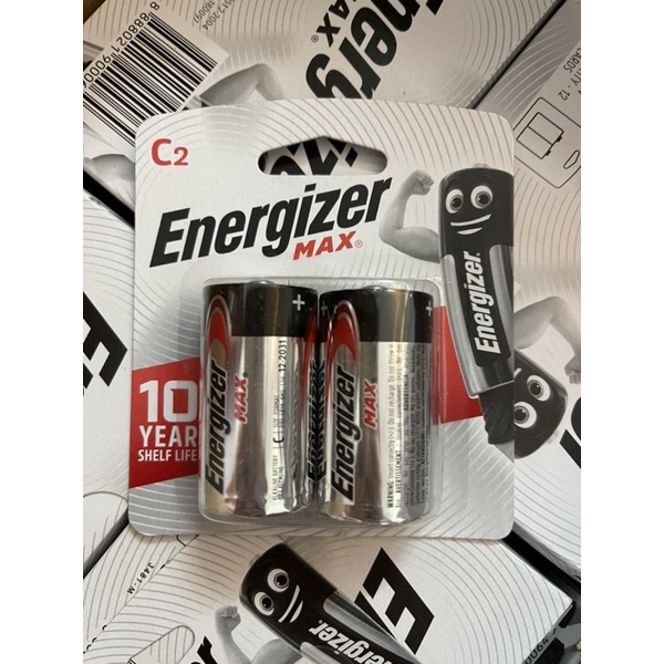 Pin Trung C Energizer max alkaline E93 BP2-LR14 Max Power ( vỉ 2 viên ...