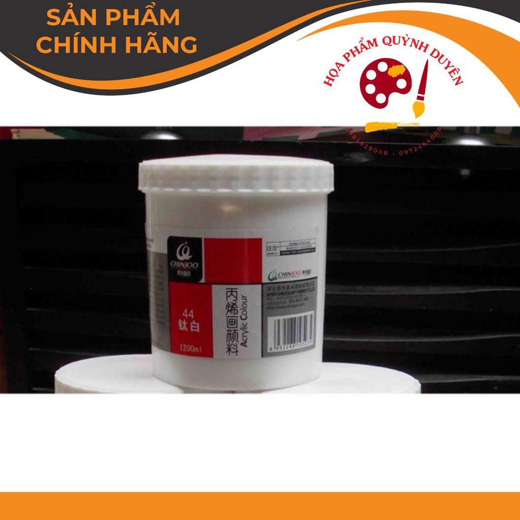 ACRYLIC CHINJOO 3D TRẮNG- 1200ml | Shopee Việt Nam