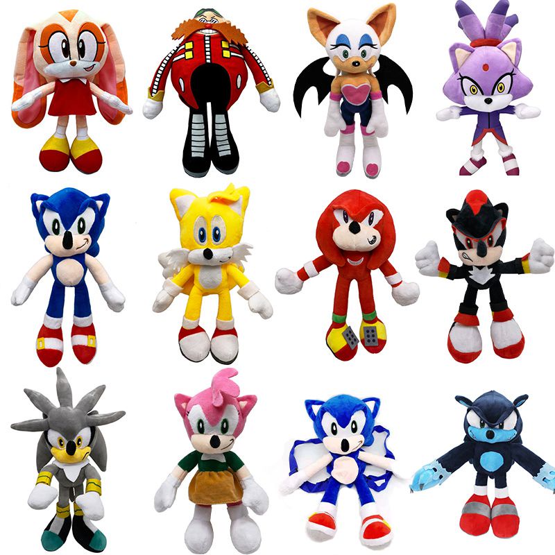 Nhím Sonic Nhồi Bông 30cm Nhiều Màu Sắc Xinh Xắn Cho Bé | Shopee Việt Nam