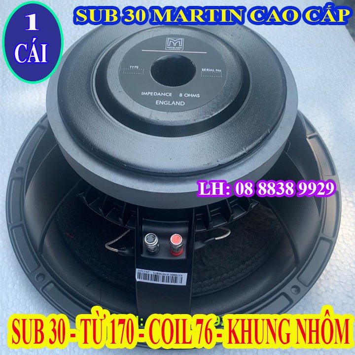 LOA SUB 30 MAR TIN TỪ 170 COIL 75 CHỈ ĐỎ GÂN BÉO KHUNG NHÔM - GIÁ 1 LOA | Shopee Việt Nam