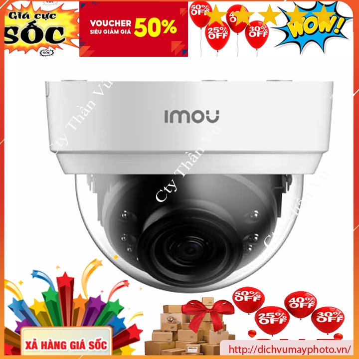 Camera quan sát Imou D22P(2MP) và D42P(4mp) 2 option lựa chọn 2MP và ...