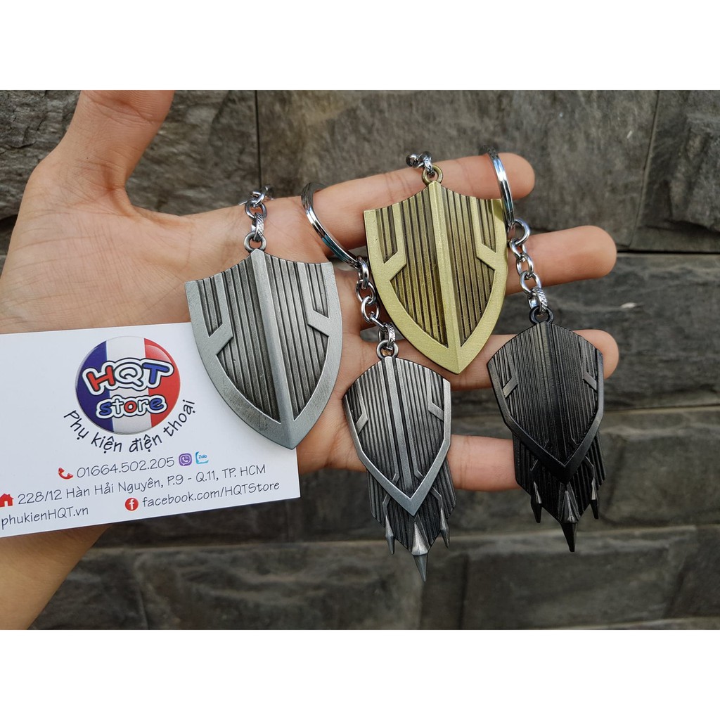 Móc khóa Khiên Captain America Avengers 3 Infinity War hợp kim | Shopee ...