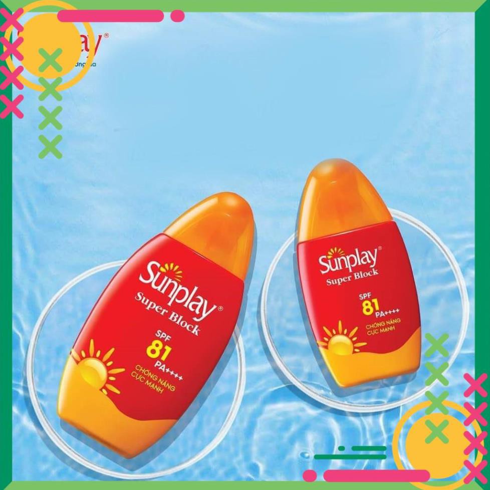 ( Mỹ Phẩm Nhunbe) Sữa Chống Nắng Sunplay Cực Mạnh Sunplay Super Block ...