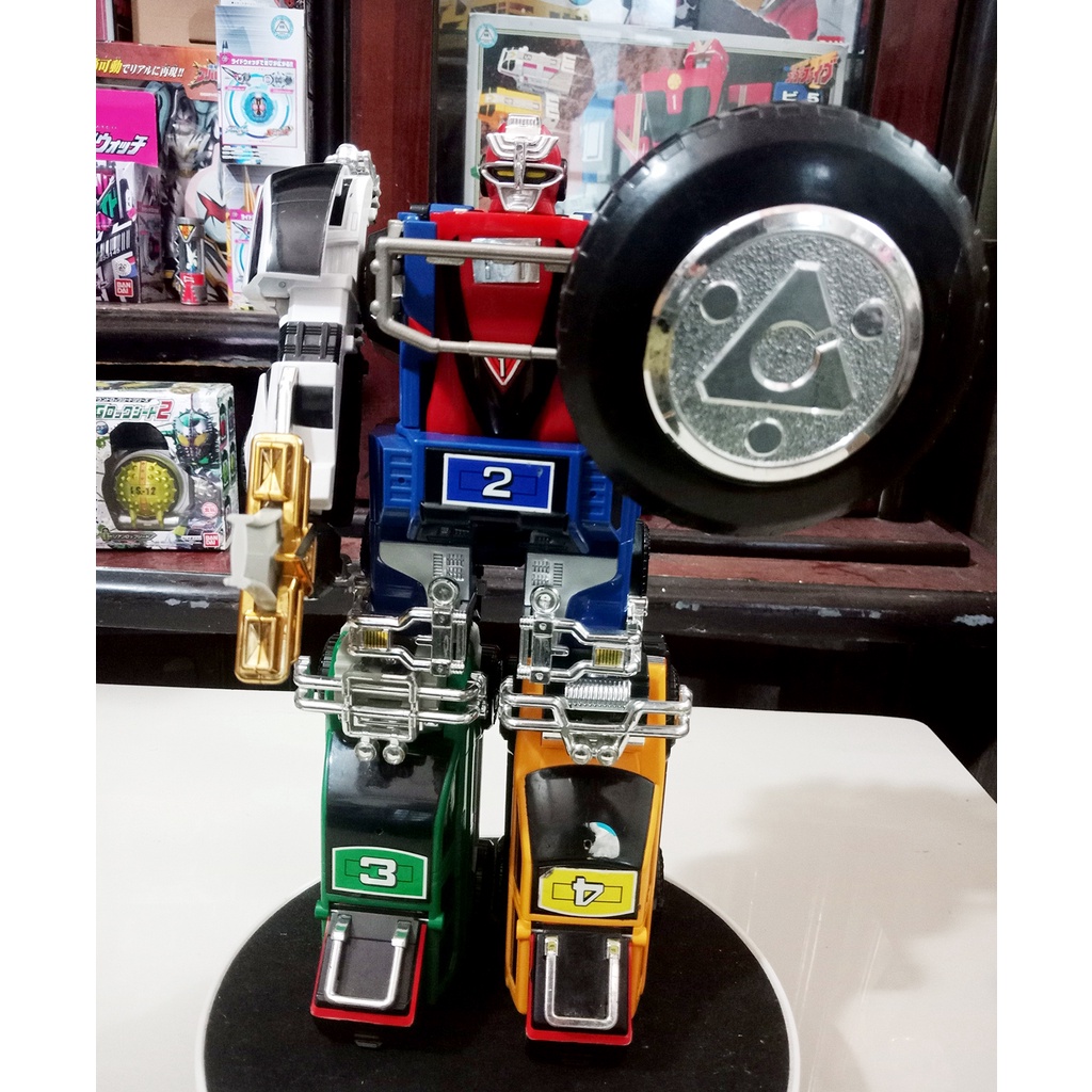 Mô hình DX Rv Robo (Turbo Megazord) - Gekisou Sentai Carranger | Shopee ...
