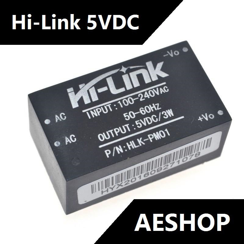 Module Nguồn AC-DC Hi-Link HLK-PM01 5VDC 3W | Shopee Việt Nam