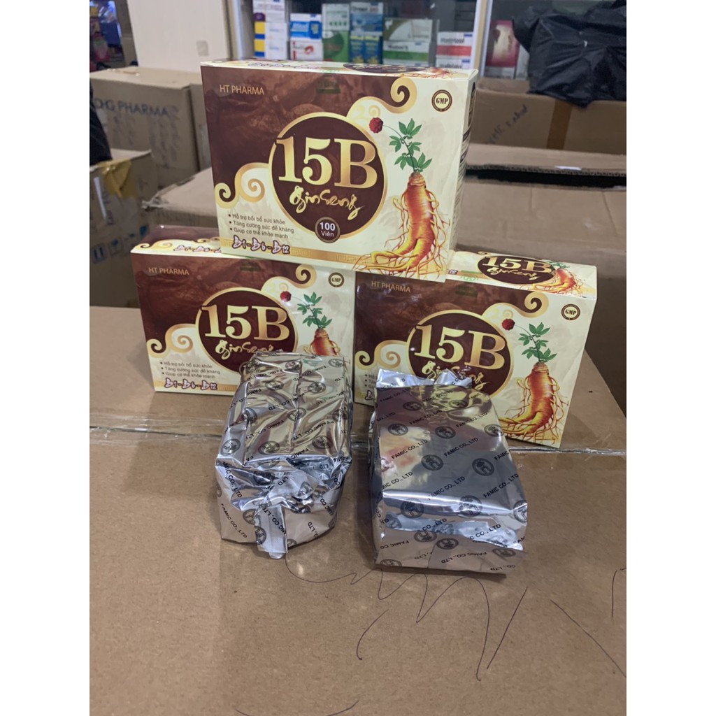 VITAMIN 15B 100V BỔ TỔNG HỢP-BỒI BỔ SỨC KHỎE TĂNG CƯỜNG ĐỀ KHÁNG | Shopee Việt Nam