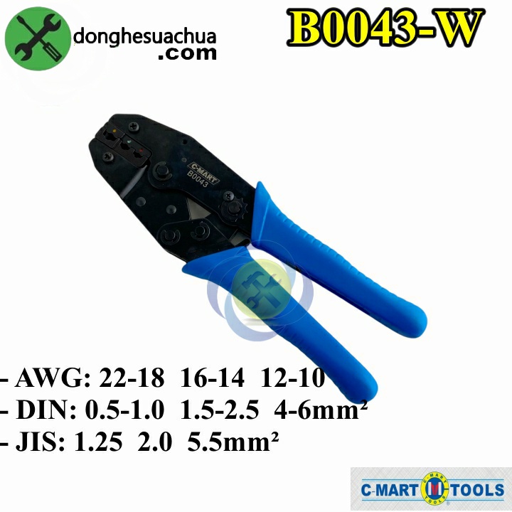 Kìm bấm cos bọc nhựa C-Mart B0043-W | Shopee Việt Nam