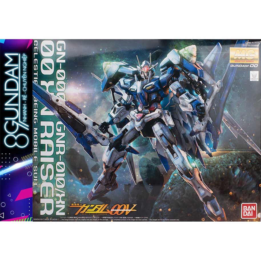 Mô Hình Lắp Ráp Gundam MG 00 XN Raiser | Shopee Việt Nam