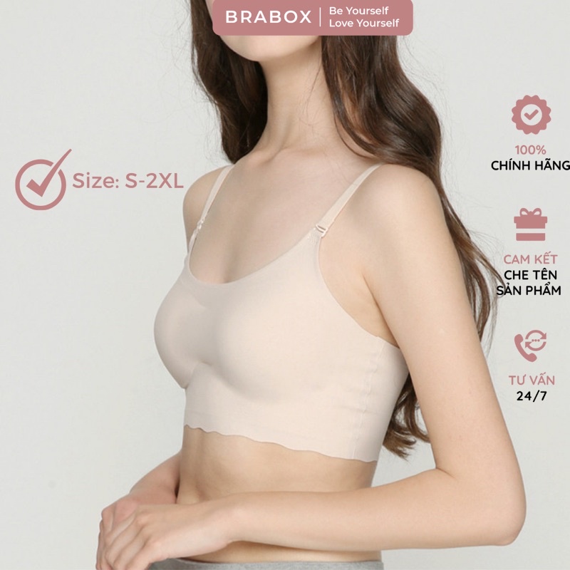 Áo lót su đúc không viền siêu bền (CÓ BIGSIZE) BRA15 BRABOX [Đã về | Shopee Việt Nam