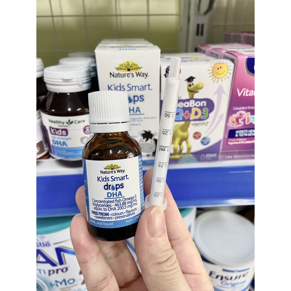 Nature’s Way Kids Smart Drops DHA - bổ sung DHA dạng nước 20ml | Shopee ...