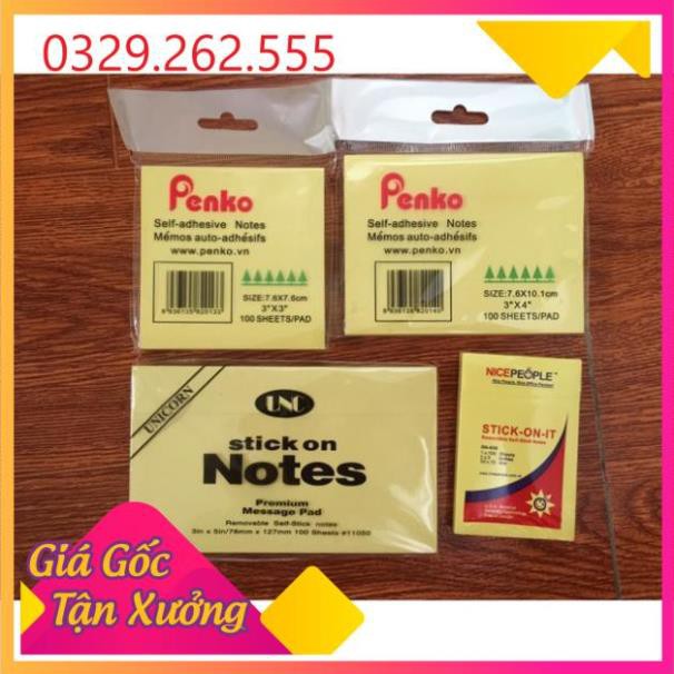 (Sale Khủng) Giấy nhớ ( giấy note ) các size 3x2 3x3 3x4 3x5 | Shopee ...