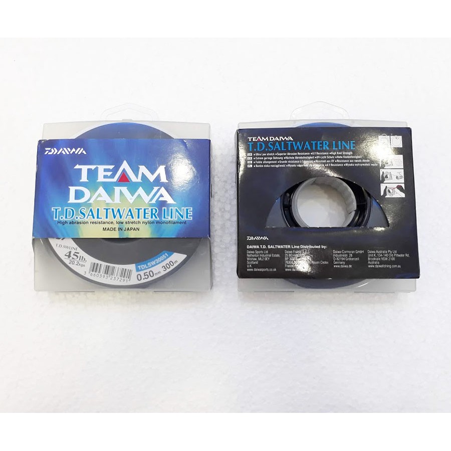 Dây Câu Team Daiwa T.D.Saltwater Line 300 mét | Shopee Việt Nam