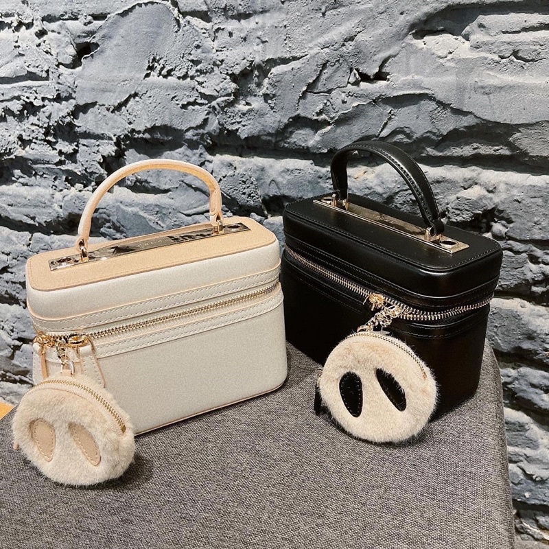 (auth-sing)Túi cốp kèm ví mũi heo đeo chéo cầm tay 76390057 | Shopee ...