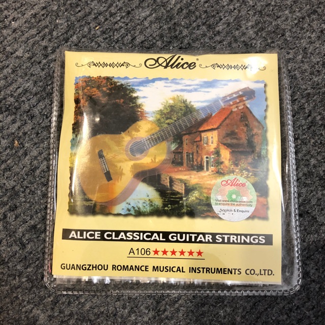 Dây đàn Guitar Classic Alice A106 | Shopee Việt Nam