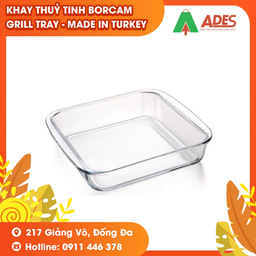 Khay thuỷ tinh Borcam Grill Tray - Made in Turkey - Chính hãng - Quà ...