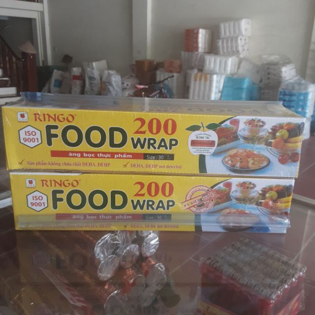 Màng bọc thực phẩm Ringo 200 - Màng dai - Siêu dính( loại đắt) | Shopee Việt Nam