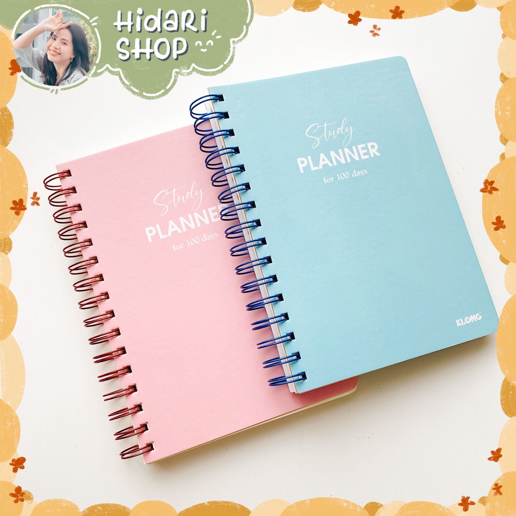 Sổ tay Klong lò xo kép Study Planner - Sổ Ghi Chép Kế Hoạc Học Tập A5 ...