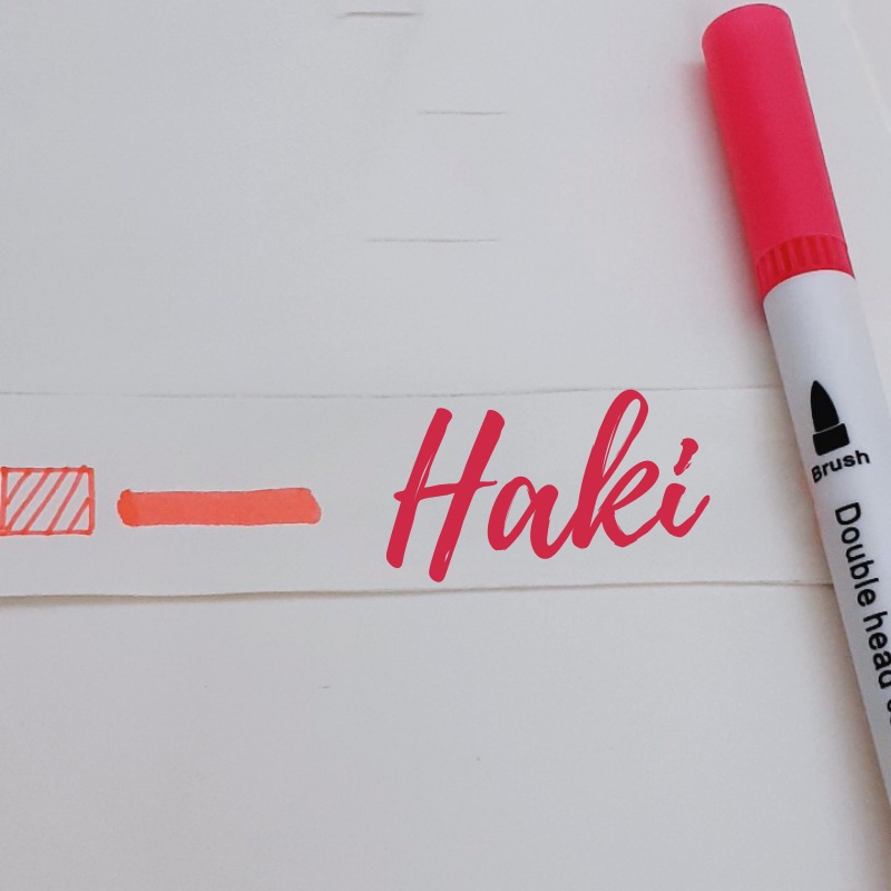 Bút viết tiêu đề Brush 12 màu 2 đầu viết calligraphy bút dạ màu marker ...