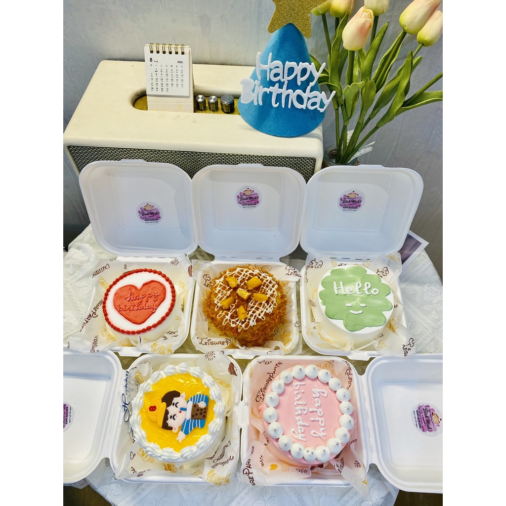 Bánh sinh nhật mini Bento Cake Korea mini Cake bánh Gato mini | Shopee ...
