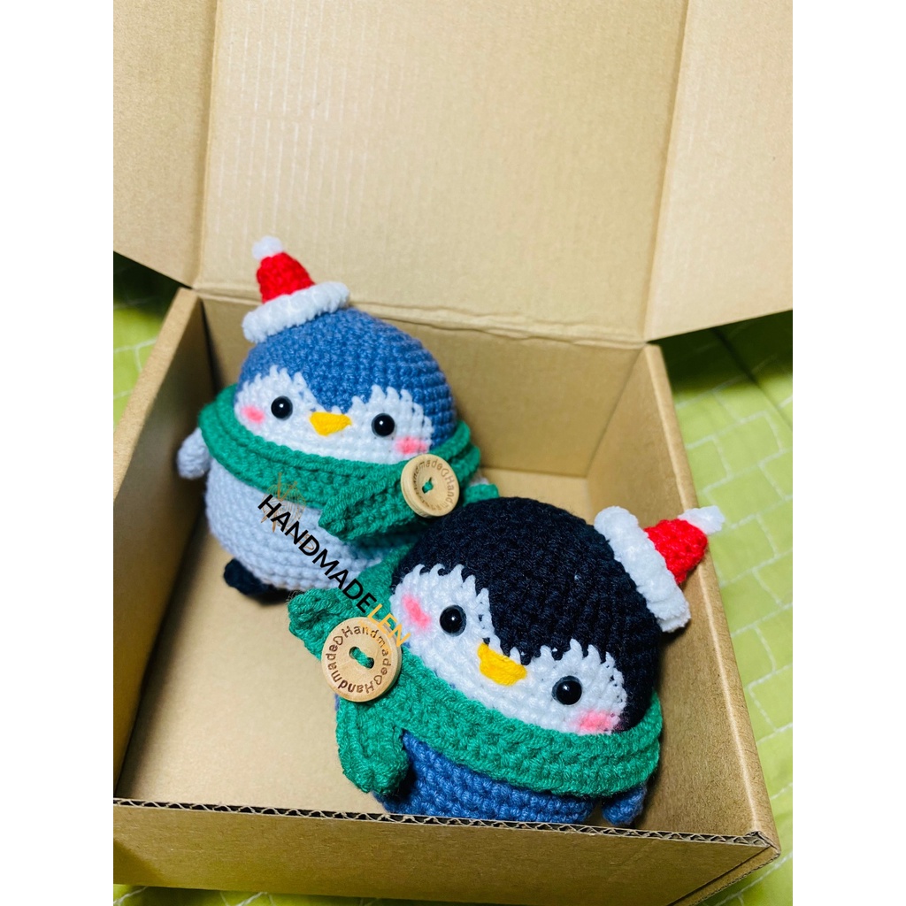 Thú bông chim cánh cụt mini handmade | Shopee Việt Nam