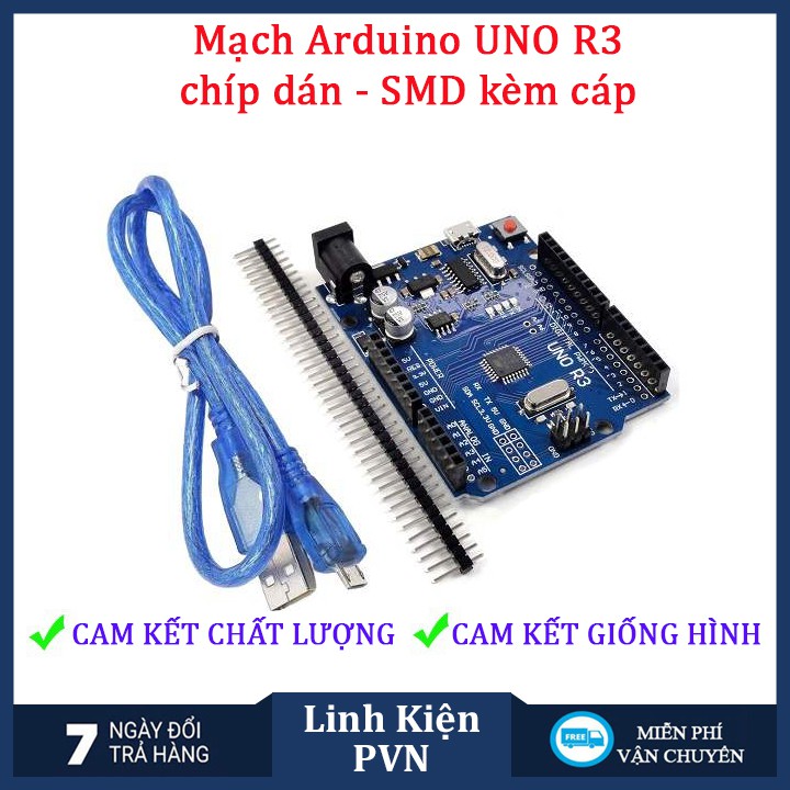 Mạch thích hợp phát triển ARDUINO UNO R3 | Shopee Việt Nam