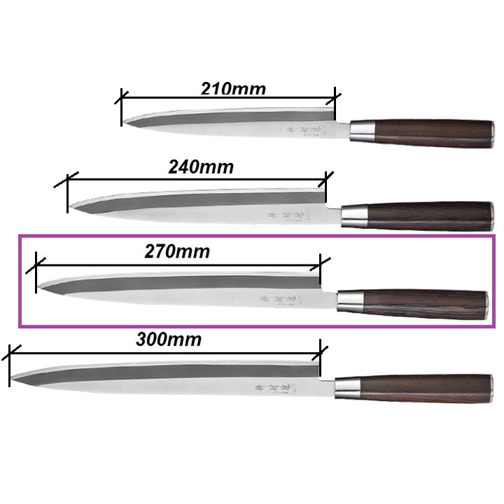 Dao thái sashimi, cắt sushi kiểu Nhật hàng nội địa Trung Quốc lưỡi dày ...