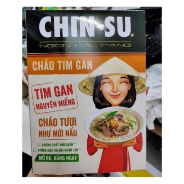 Cháo chinsu tim gan 15 gói | Shopee Việt Nam