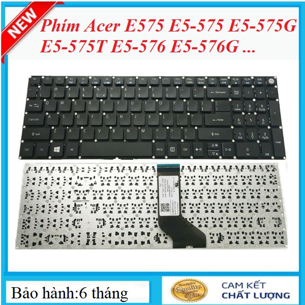 Bàn Phím Acer E575 E5-575 E5-575G E5-575T E5-576 E5-576G E5-576T E5 ...