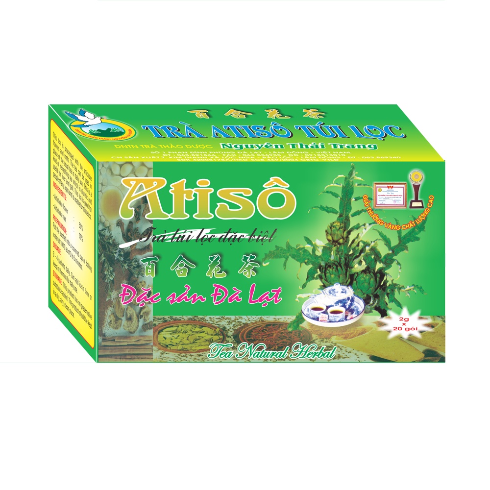 Trà Atisô (Artichoke Tea) Giúp Ăn Ngủ Ngon- Da Mặt Mịn Màng (Hộp 20Túi ...