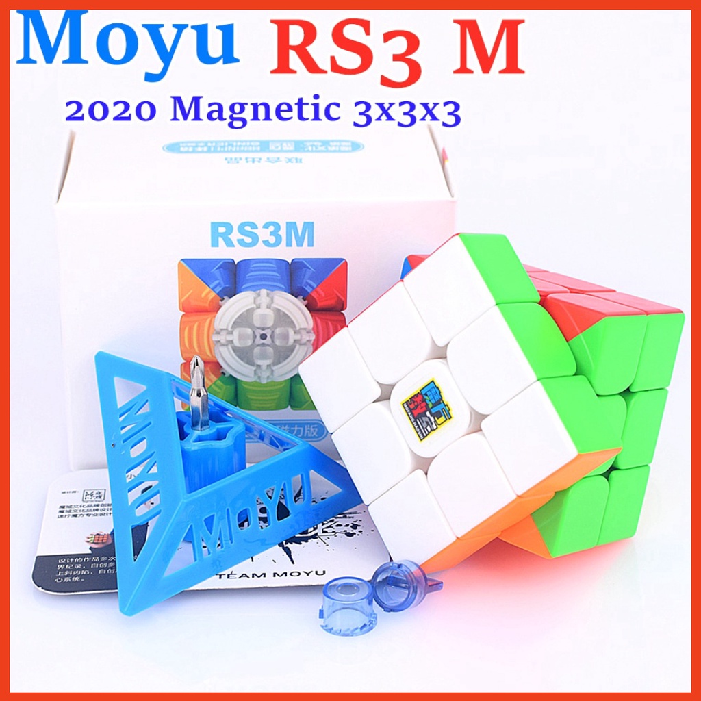 Rubik 3x3 RS3M 2021 Maglev, RS3M 2020 Rubic Nam Châm 3 Tầng MF3RS (Hãng ...
