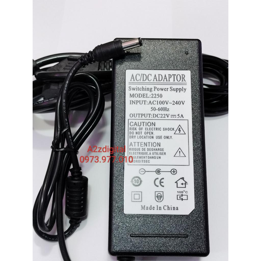 Adaptor sạc loa kéo 22V-5A, dây nguồn rời, hàng tốt | Shopee Việt Nam