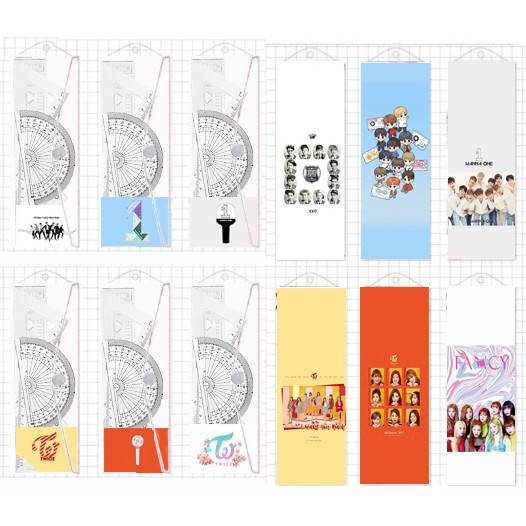 Bộ eke thước kẻ twice wanna one exo EKI14 bộ eke cute bộ eke dễ thương ...