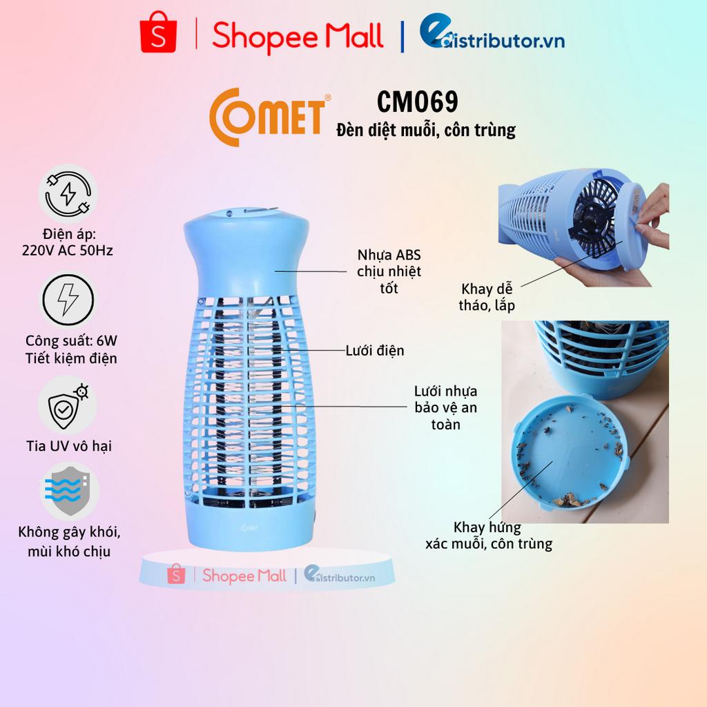 Đèn diệt muỗi CM069/68/48/38 - Vợt muỗi điện CP047/46/45/40 COMET - Hàng chính hãng | Shopee ...