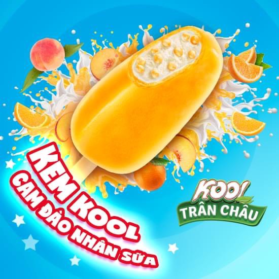 KEM KOOL TRÂN CHÂU CAM ĐÀO NHÂN SỮA | Shopee Việt Nam