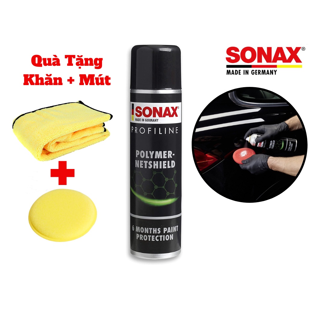 Dung Dịch Bảo Vệ Sơn Toàn Diện Sonax ProfiLine Polymer NetShield 223300 ...