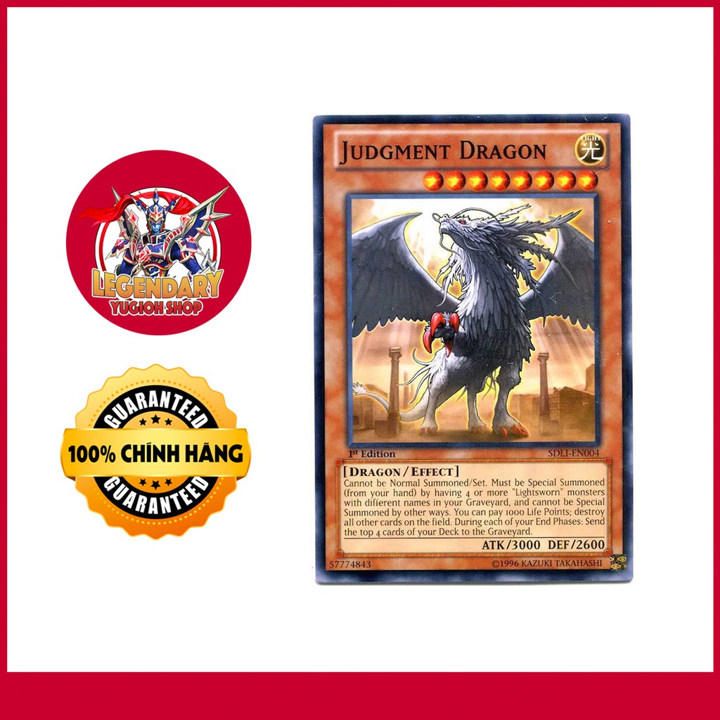 [Thẻ Bài Yugioh Chính Hãng] Judgment Dragon | Shopee Việt Nam