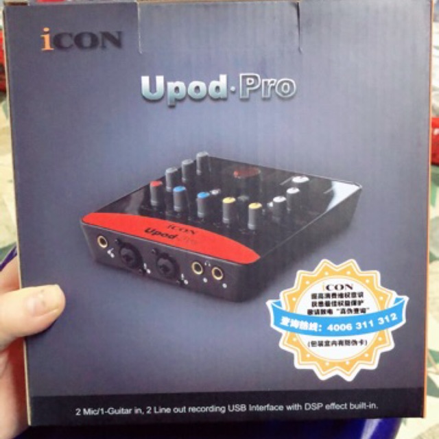 SOUND CARD ICON UPOD PRO ( BH 6 Tháng ) | Shopee Việt Nam