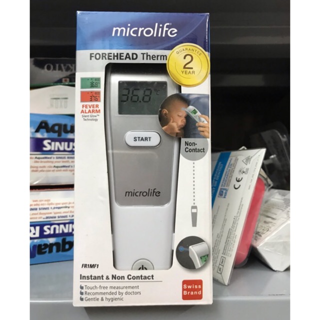 Nhiệt kế hồng ngoại đo trán Microlife FR1MF1 | Shopee Việt Nam