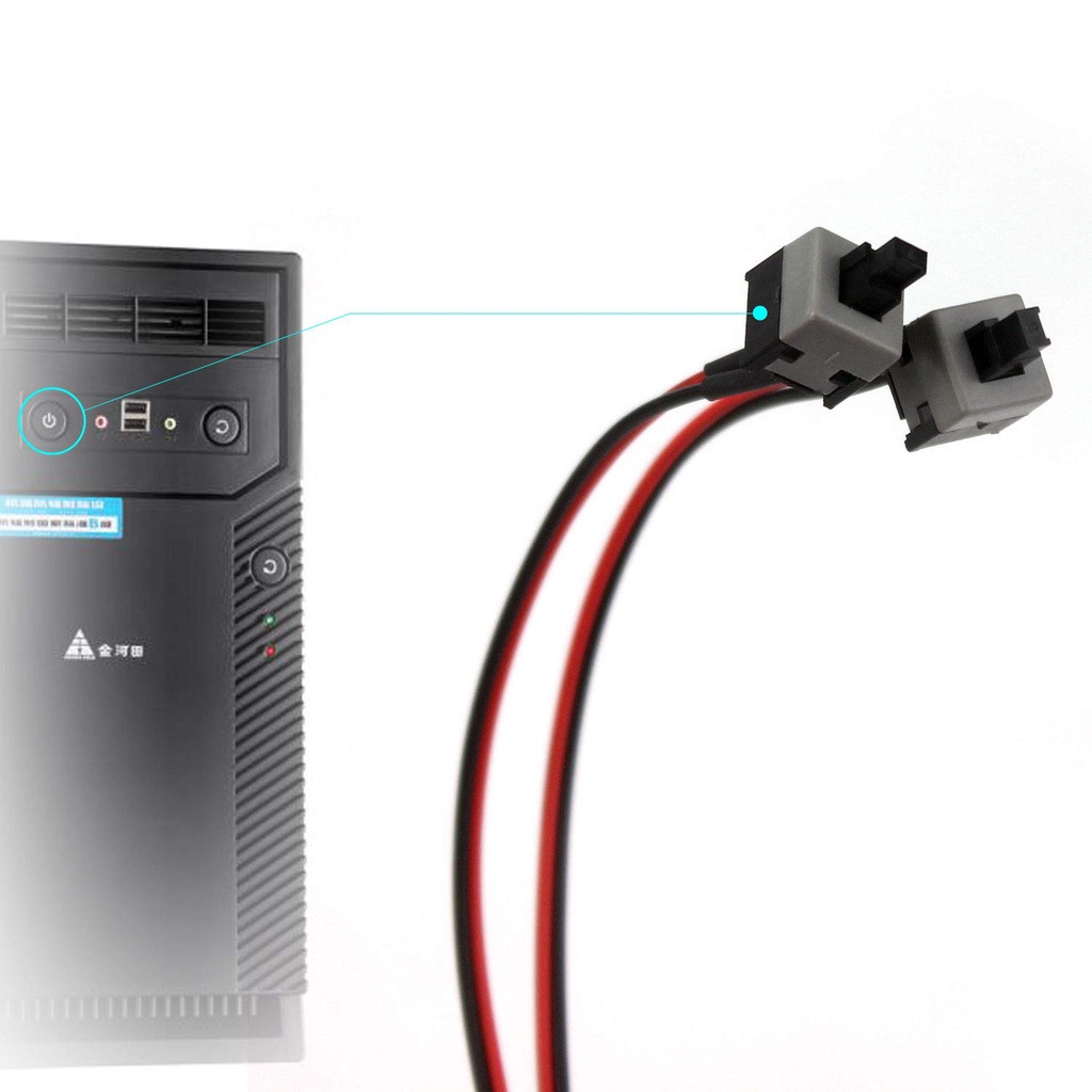 [Lẻ] Nút nguồn máy tính, nút nguồn cắm main tiện dụng | Shopee Việt Nam