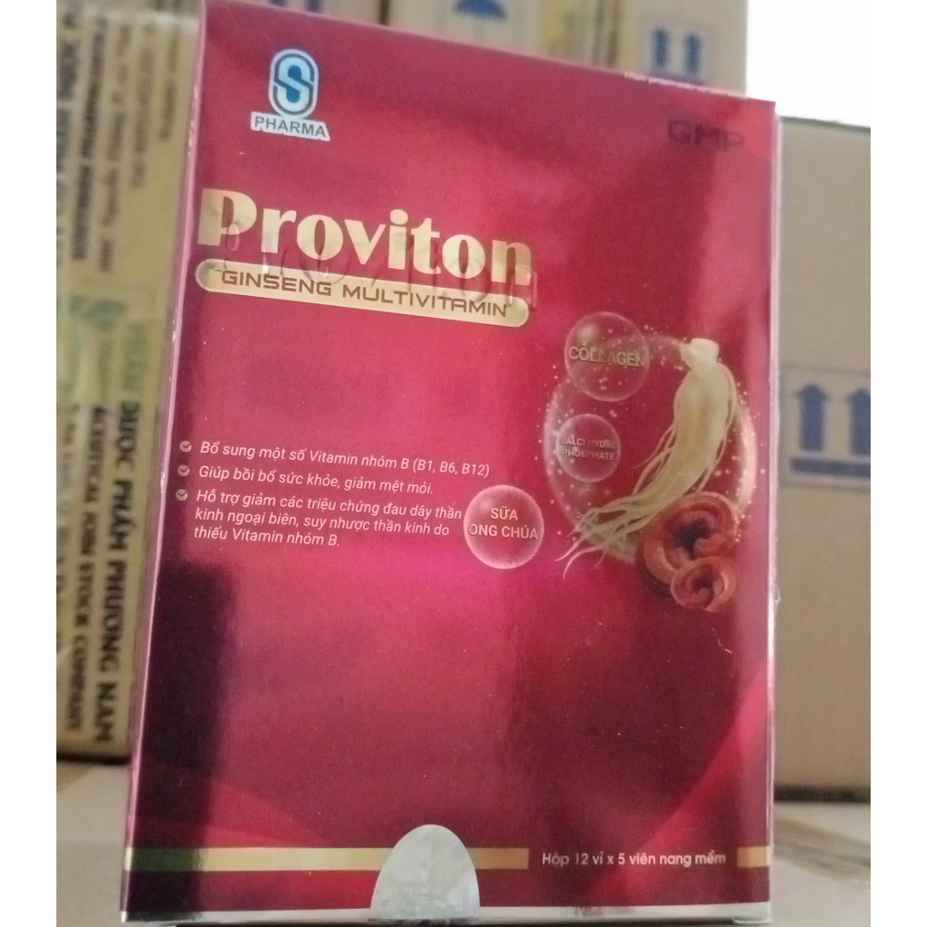 Viên bổ sung, Thực phẩm chức năng PROVITON GINGSEN MULTIVITAMIN (Chứa ...