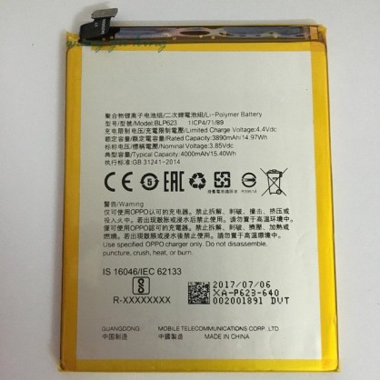 Pin điện thoại F3 PLUS/R9s Plus/P623/CPH1613/BLP623/R9s | Shopee Việt Nam