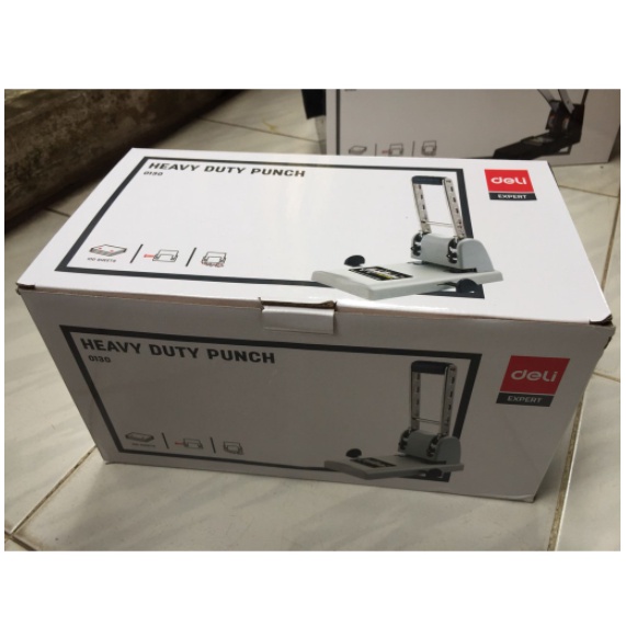 Máy đục lỗ Deli 0130 (100 tờ) CHÍNH HÃNG | Shopee Việt Nam